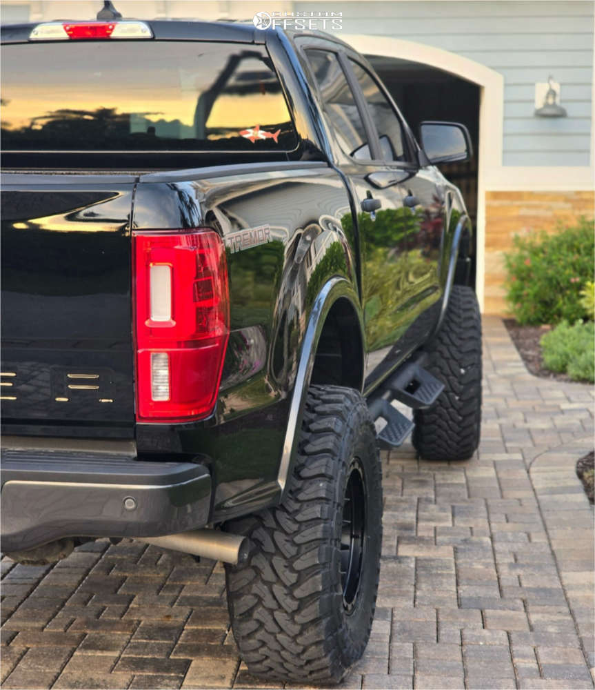 2023 Ford Ranger with 17x9 -12 KMC Km542 and 35/12.5R17 Toyo Tires Open ...