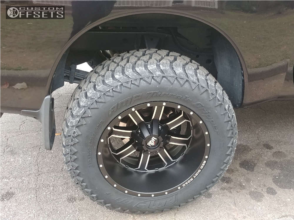 2008 Nissan Titan with 20x12 -44 Red Dirt Road Rd01 and 35/12.5R20 AMP ...