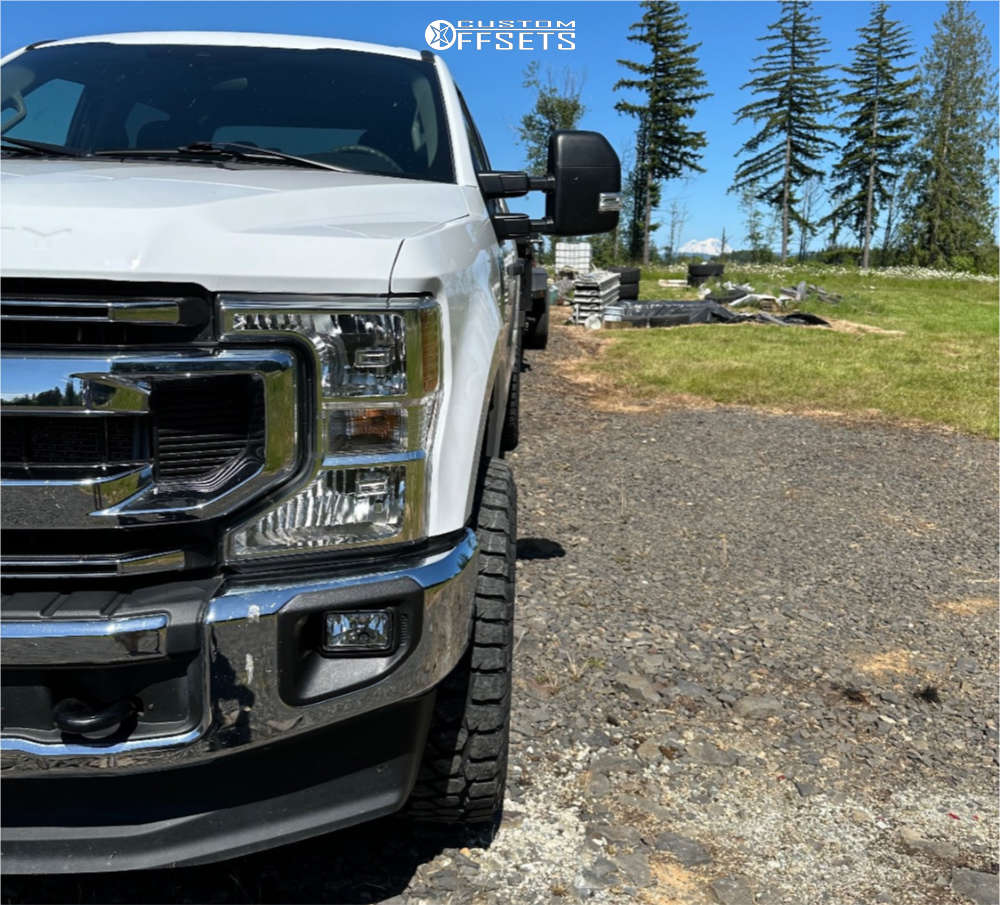 2022 Ford F-250 Super Duty with 18x9 6 Icon Alloys Rebound Hd and 35/12 ...