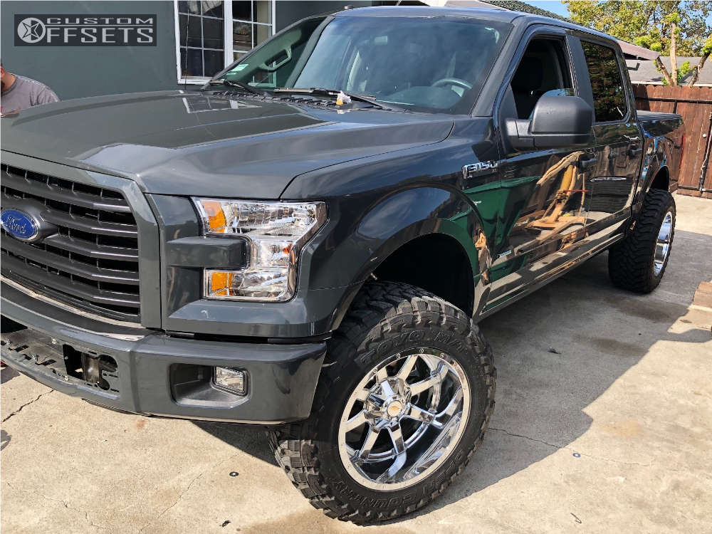 2017 Ford F-150 with 20x12 -44 Fuel Maverick D536 and 35/12.5R20 Toyo ...
