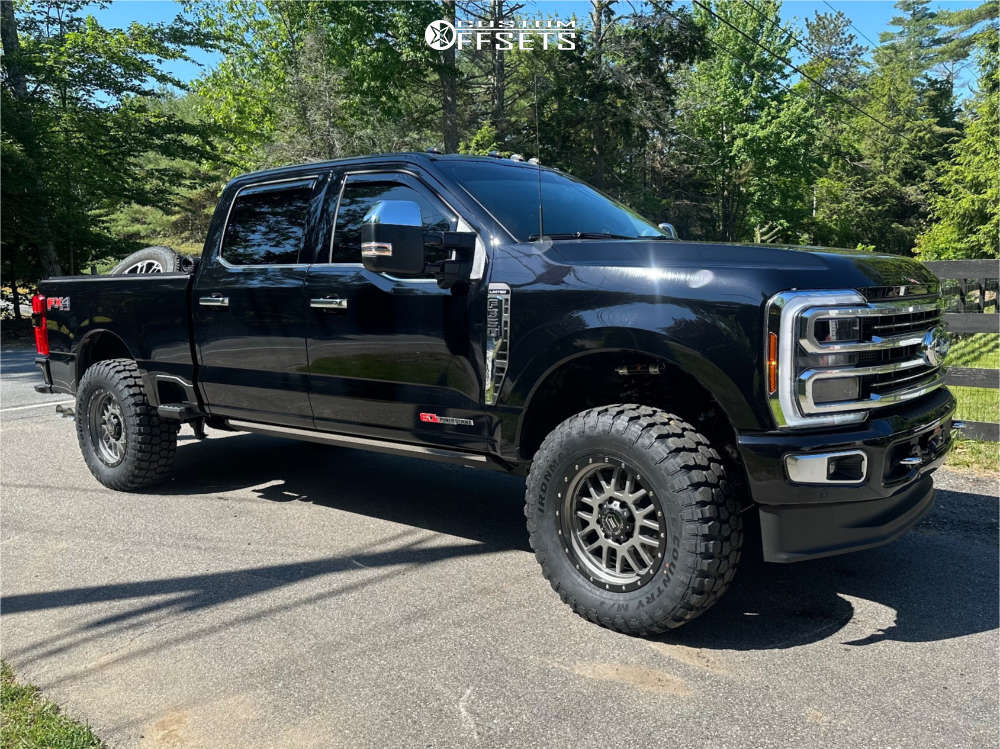 2024 Ford F-350 Super Duty with 20x9 0 Icon Alloys Alpha and 37/12.5R20 ...