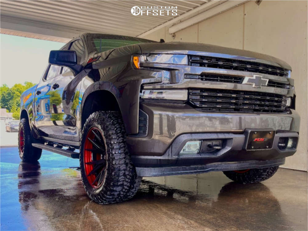 2021 Chevrolet Silverado 1500 with 20x10 -18 Fuel Catalyst and 33/12 ...