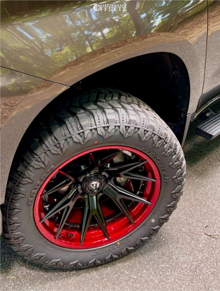 2021 Chevrolet Silverado 1500 with 20x10 -18 Fuel Catalyst and 33/12 ...