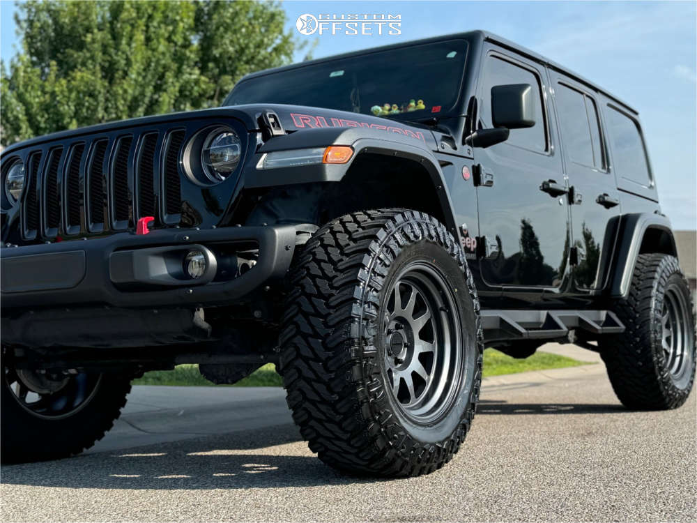 2018 Jeep Wrangler JL with 20x10 -18 Method Mr316 and 37/13.5R20 Atturo ...
