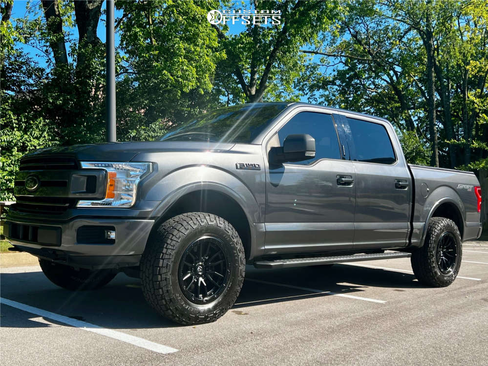 2018 Ford F-150 with 18x9 1 Fuel Rebel and 275/70R18 Cooper Discoverer ...