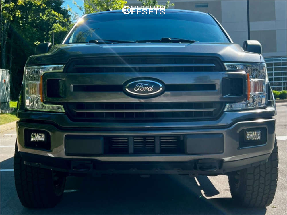 2018 Ford F-150 with 18x9 1 Fuel Rebel and 275/70R18 Cooper Discoverer ...