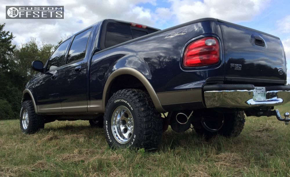 2002 Ford F-150 with 16x10 -38 Alloy Ion Style 171 and 305/70R16 Cooper ...
