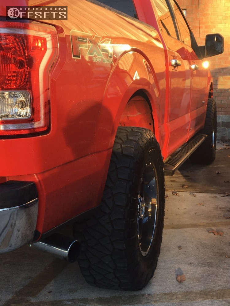 2015 Ford F-150 with 18x9 -12 Gear Off-Road Challenger and 295/70R18 ...
