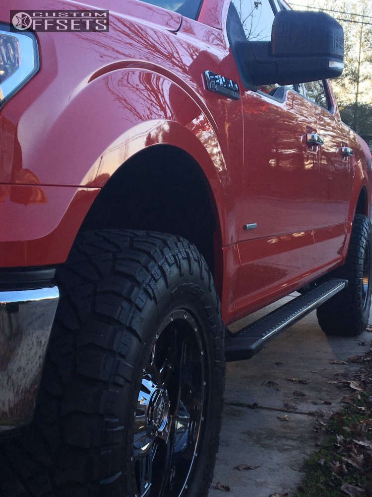 2015 Ford F-150 with 18x9 -12 Gear Off-Road Challenger and 295/70R18 ...