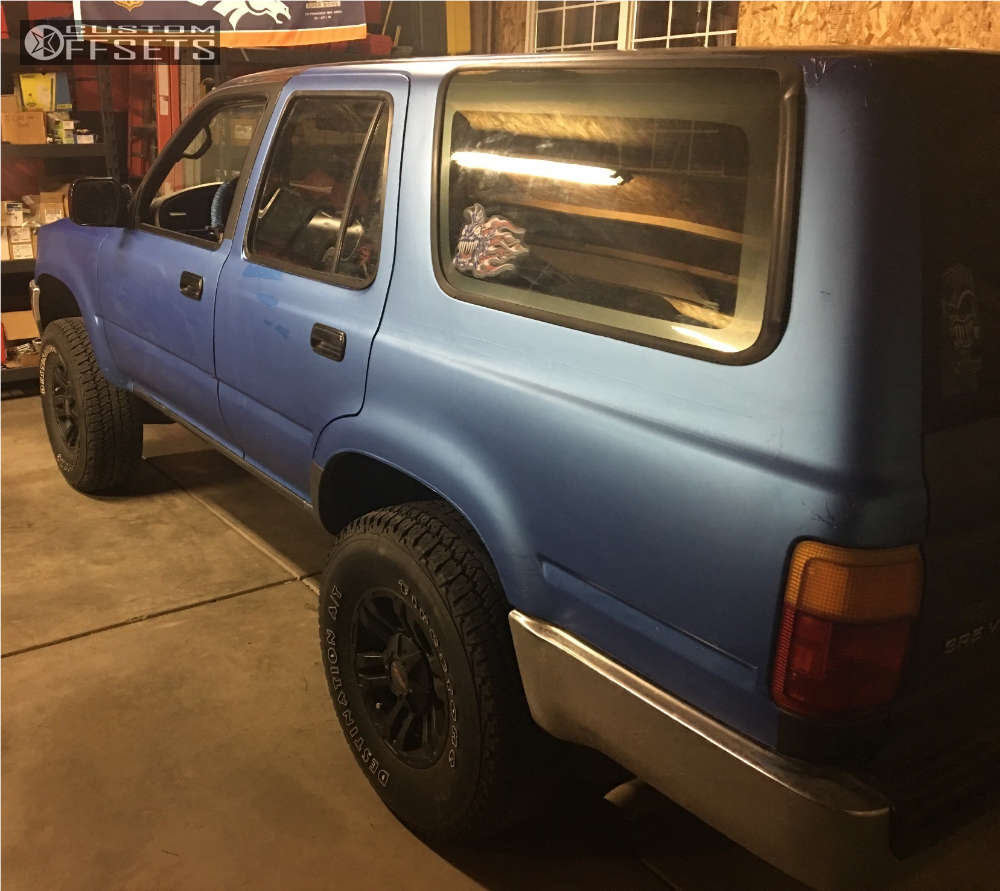 1992 Toyota 4Runner with 15x8.5 -6 MB Wheels Tko and 31/10.5R15 ...