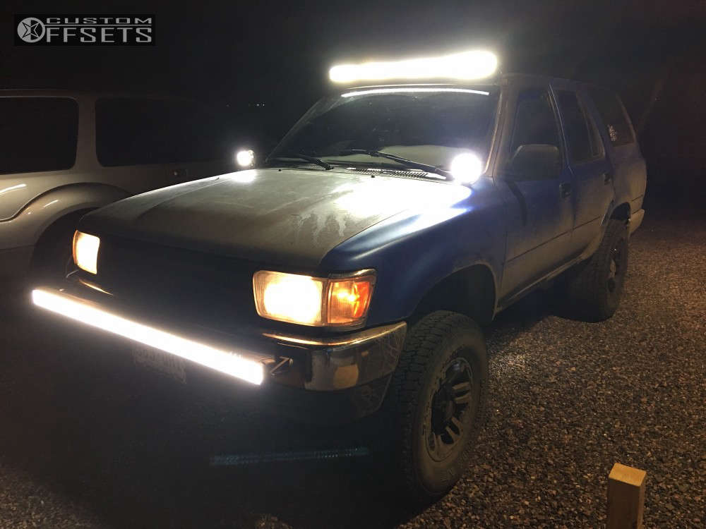 1992 Toyota 4Runner with 15x8.5 -6 MB Wheels Tko and 31/10.5R15 ...