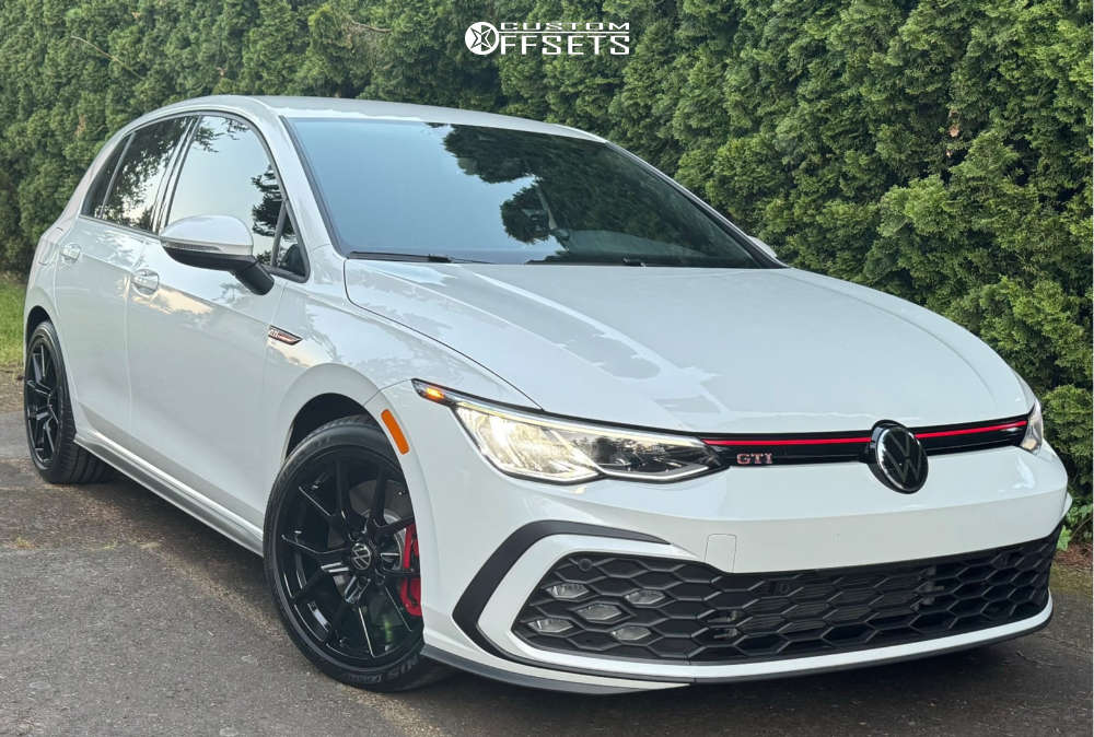 2022 Volkswagen GTI with 18x8.5 45 Neuspeed Rse10 and 235/40R18 Falken ...