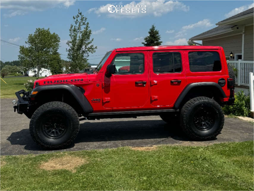 2024 Jeep Wrangler with 17x9 -6 Mayhem Compass and 37/12.5R17 ...