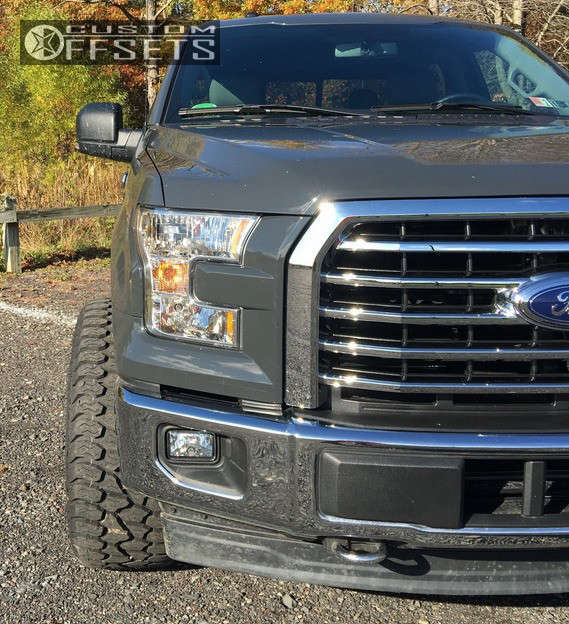 2017 Ford F-150 with 20x12 -51 Toxic Punisher and 285/55R20 AMP Terrain ...