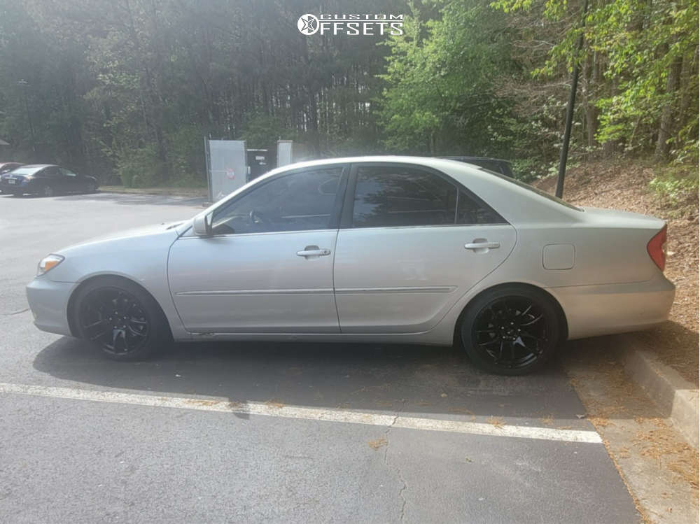 2003 Toyota Camry with 18x8.5 35 Vors Tr4 and 225/40R18 Kumho Solus ...