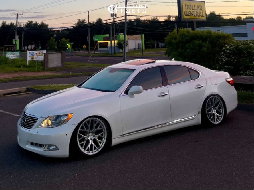 2007 Lexus LS460 with 20x9 30 Aodhan Aff9 and 235/35R20 Lexani Lx-twenty and Coilovers | Custom ...