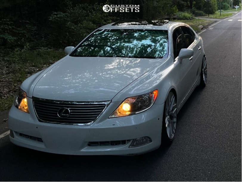 2007 Lexus LS460 with 20x9 30 Aodhan Aff9 and 235/35R20 Lexani Lx ...
