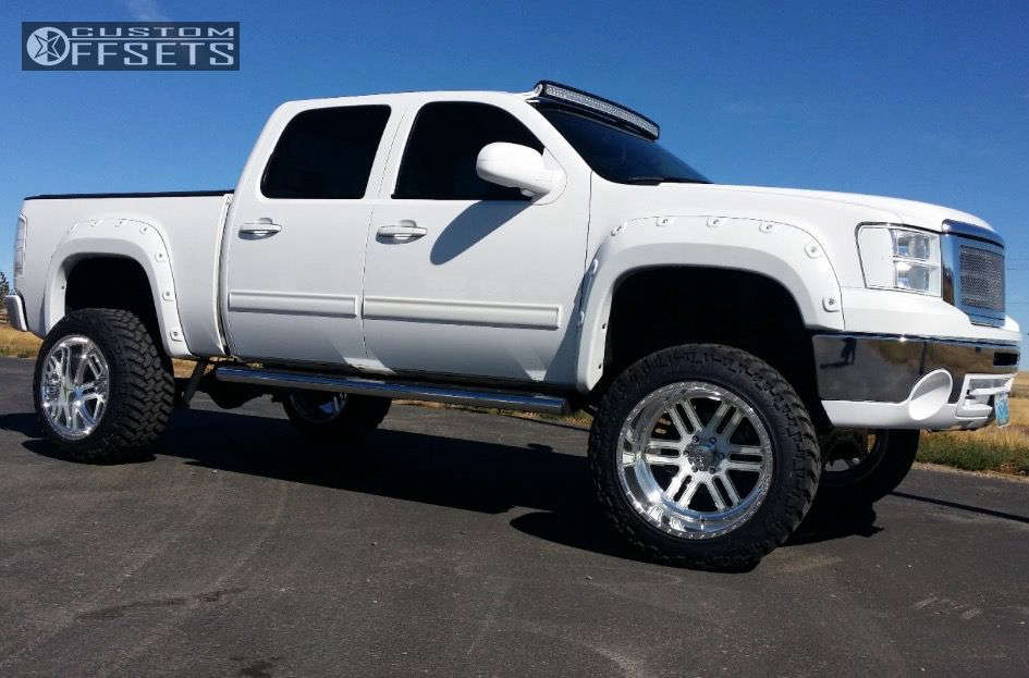 2013 GMC Sierra 1500 with 22x14 -76 American Force VECTOR FP and 325 ...