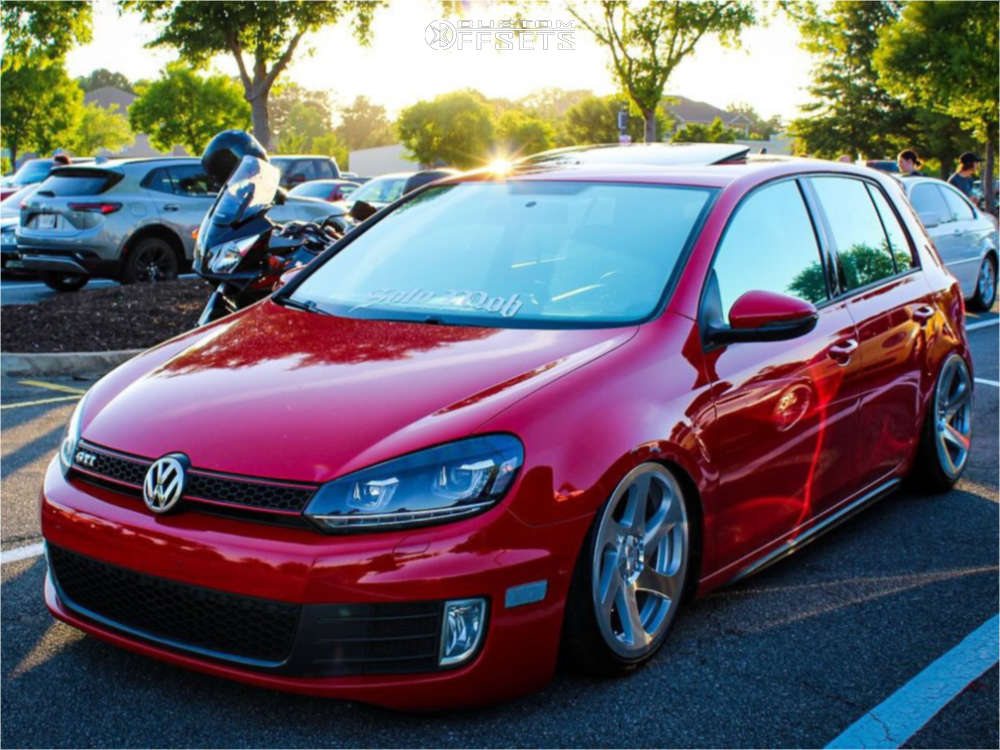 2013 Volkswagen GTI with 18x8.5 42 3SDM 0.06 and 215/40R18 Westlake ...