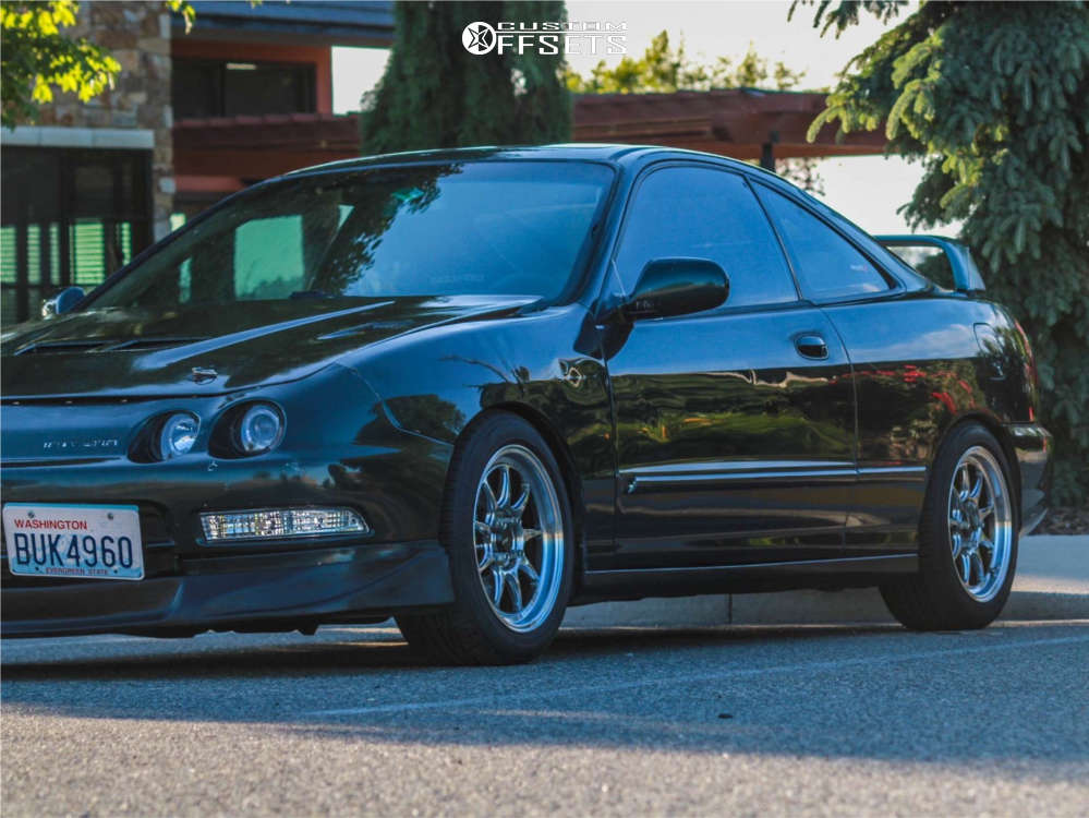 1995 Acura Integra with 15x7.5 35 Konig Countergram and 195/50R15 Toyo ...