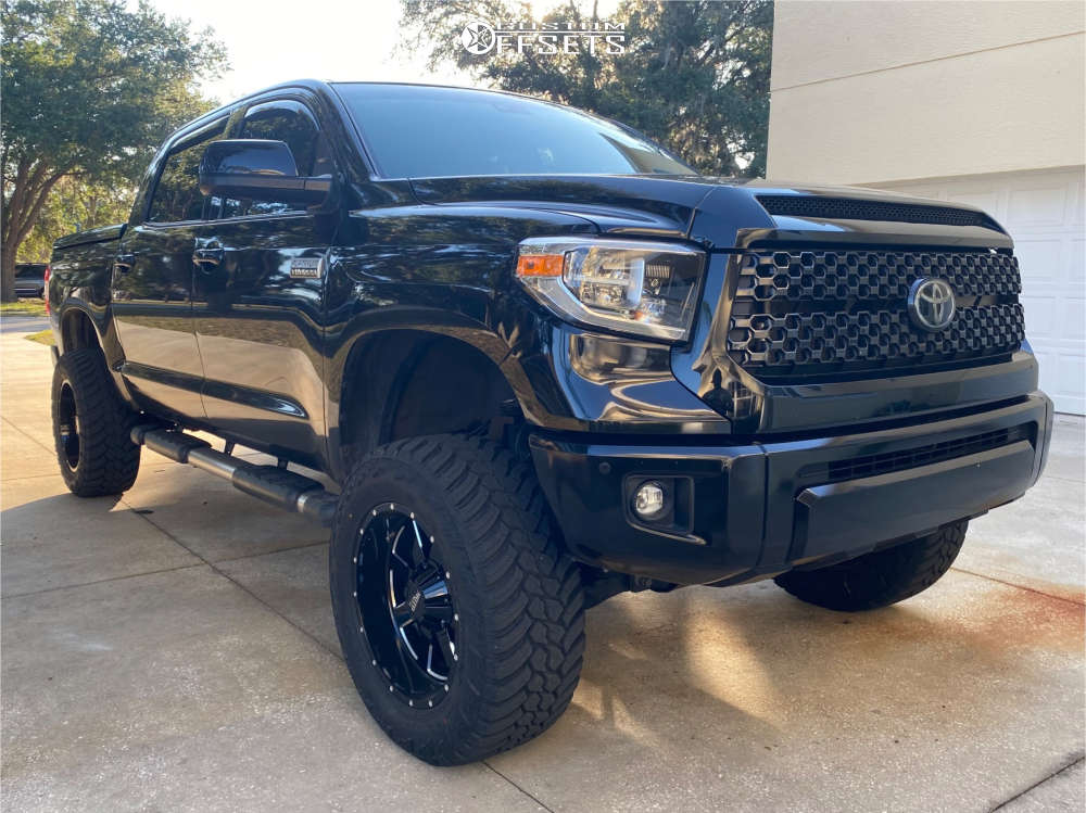 2020 Toyota Tundra with 20x10 -24 Moto Metal Mo962 and 35/12.5R20 AMP ...