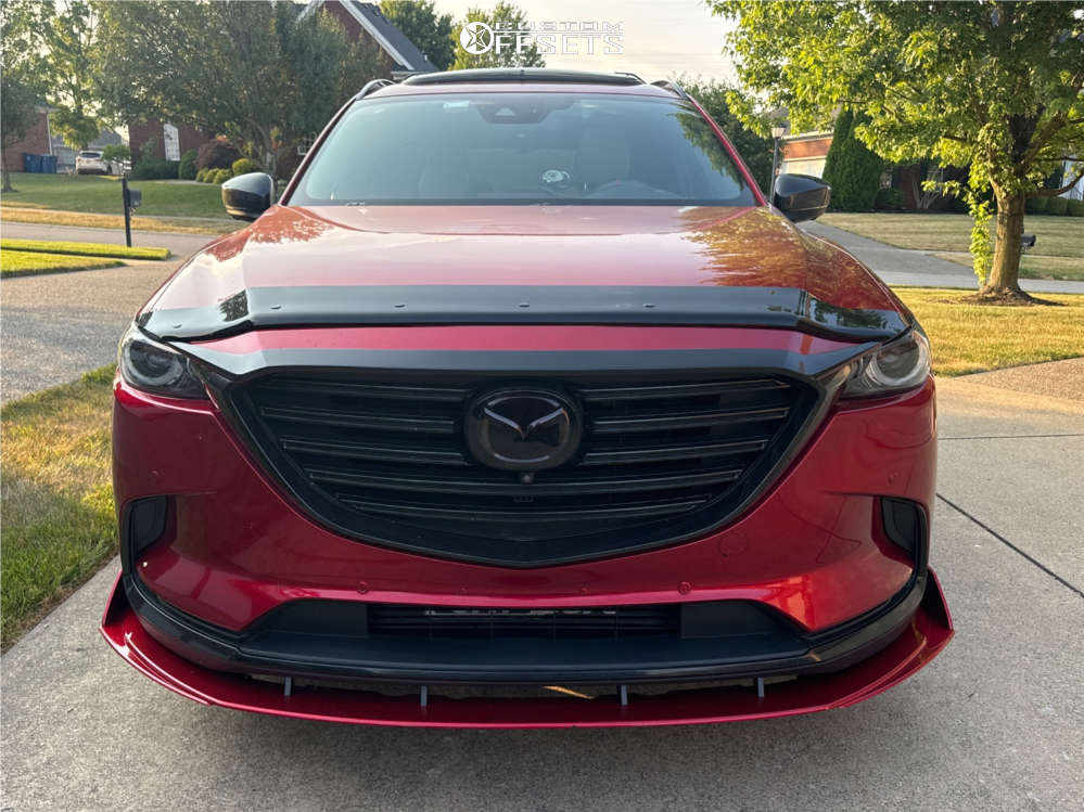 2021 Mazda CX-9 with 22x10 35 Curva Cff300 and 285/45R22 Pirelli ...