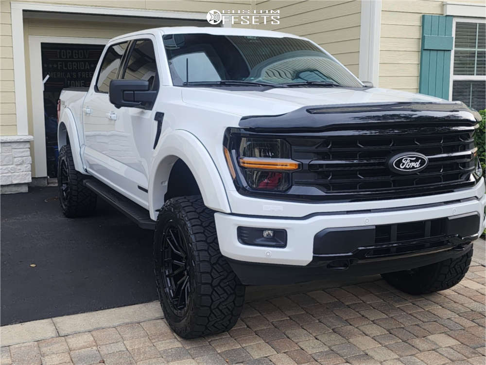 2024 Ford F-150 with 22x12 -44 Fuel Rebel and 35/12.5R22 Nitto Ridge ...