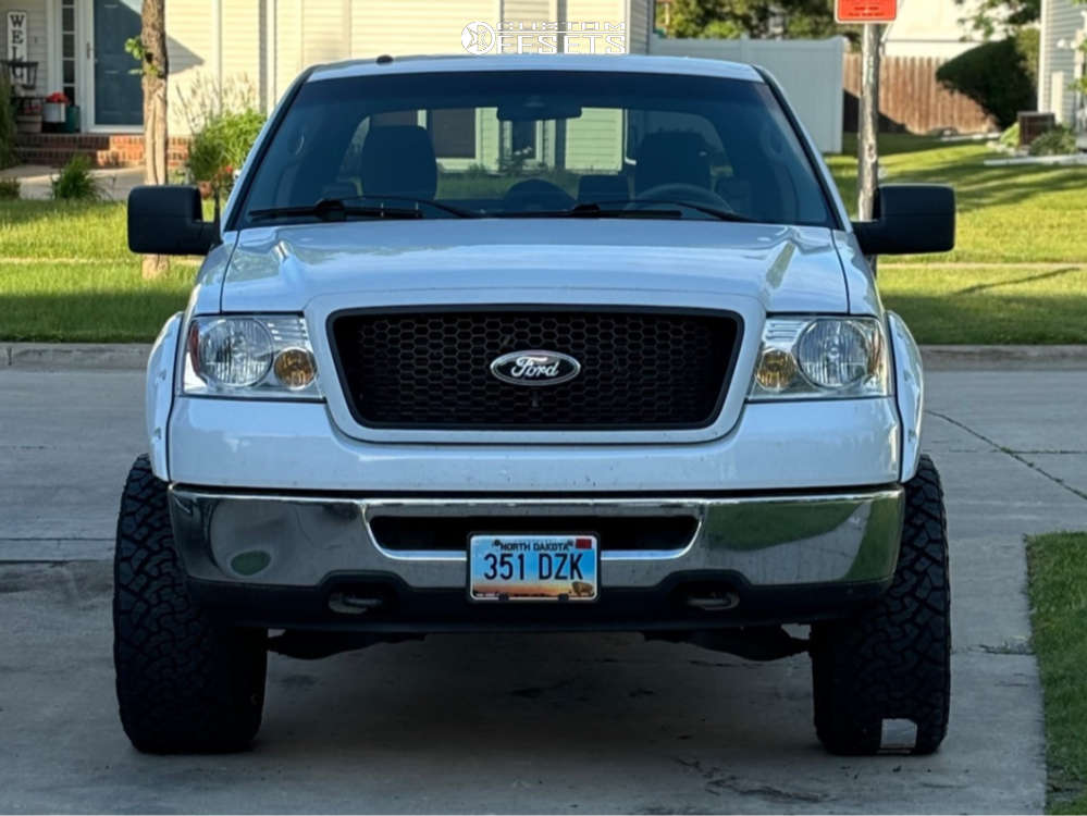 2008 Ford F-150 with 20x12 -44 Anthem Off-Road Avenger and 33/12.5R20 Venom Power Terra Hunter X ...