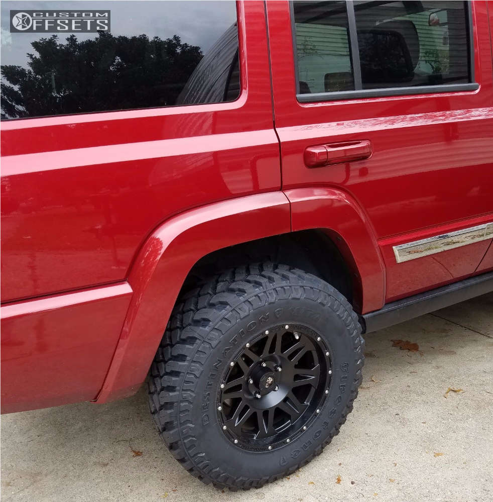 2010 Jeep Wrangler with 17x8 0 Pro Comp Series 05 and 265/70R17 ...
