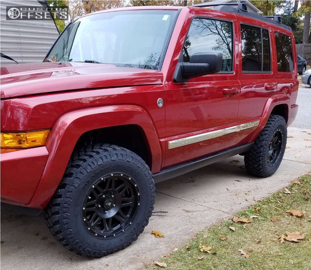 2010 Jeep Wrangler with 17x8 0 Pro Comp Series 05 and 265/70R17 ...