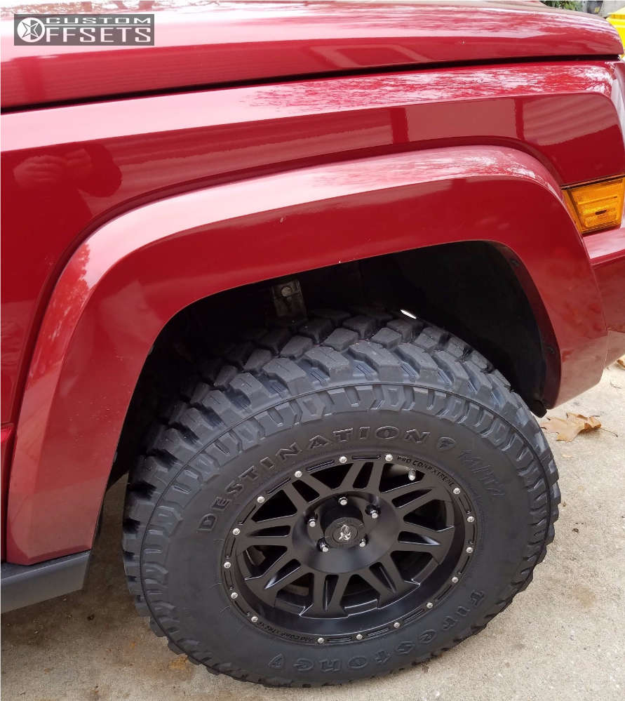 2010 Jeep Wrangler with 17x8 0 Pro Comp Series 05 and 265/70R17 ...