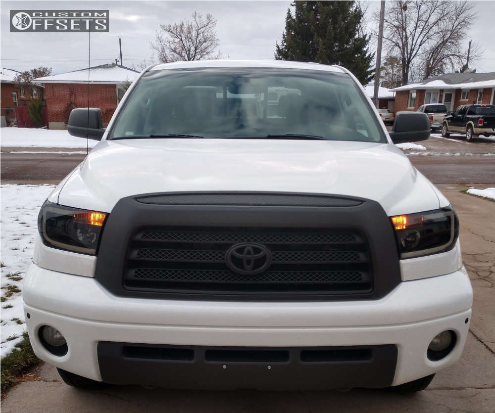 2007 Toyota Tundra with 18x9 -12 Ballistic Tank and 33/11.5R18 Atturo ...