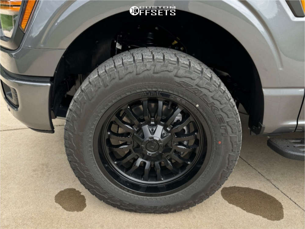 2024 Ford F-150 with 20x9 1 Fuel Arc and 275/60R20 Falken WildPeak AT3W ...