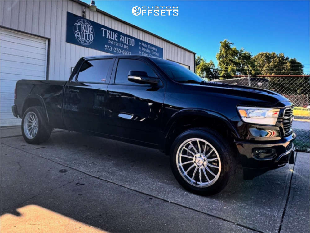 2020 Ram 1500 with 22x10 -19 Axe Offroad Chronus and 305/45R22 Nitto ...