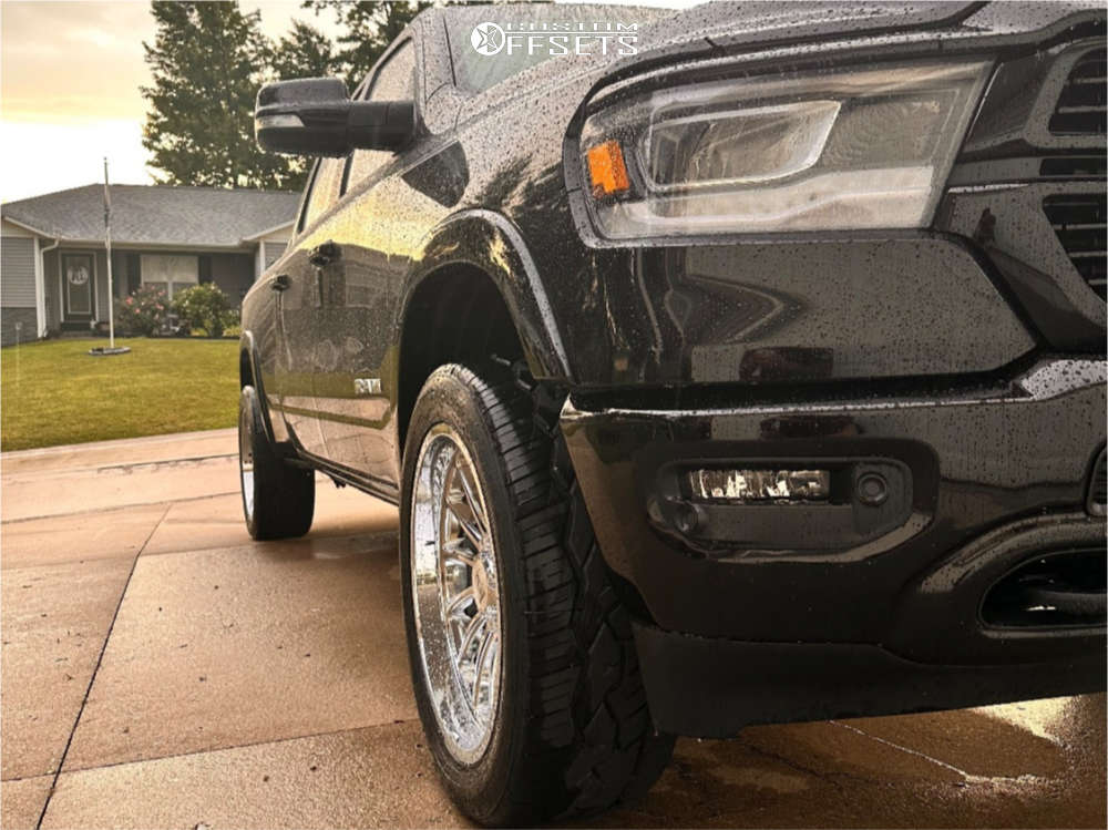2020 Ram 1500 with 22x10 -19 Axe Offroad Chronus and 305/45R22 Nitto ...