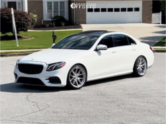 2017 Mercedes-Benz E300 with 19x9.5 35 Aodhan Aff7 and 245/35R19 Land ...