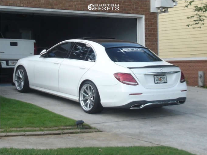 2017 Mercedes-Benz E300 with 19x9.5 35 Aodhan Aff7 and 245/35R19 Land ...