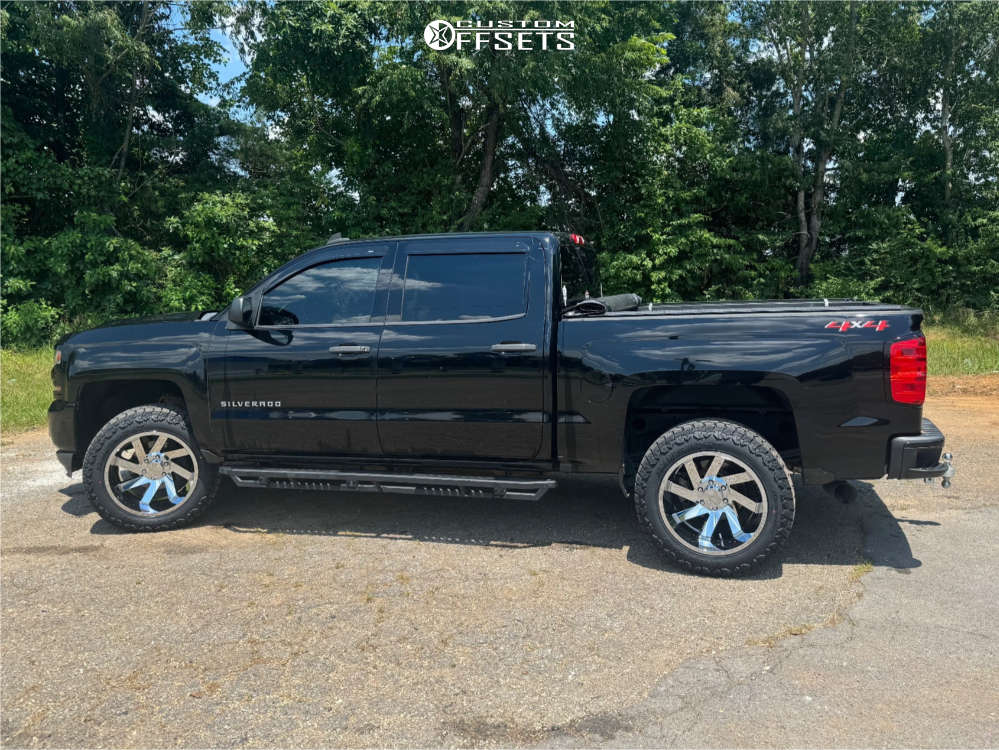 2018 Chevrolet Silverado 1500 with 20x12 -51 ARKON OFF-ROAD Lincoln and ...