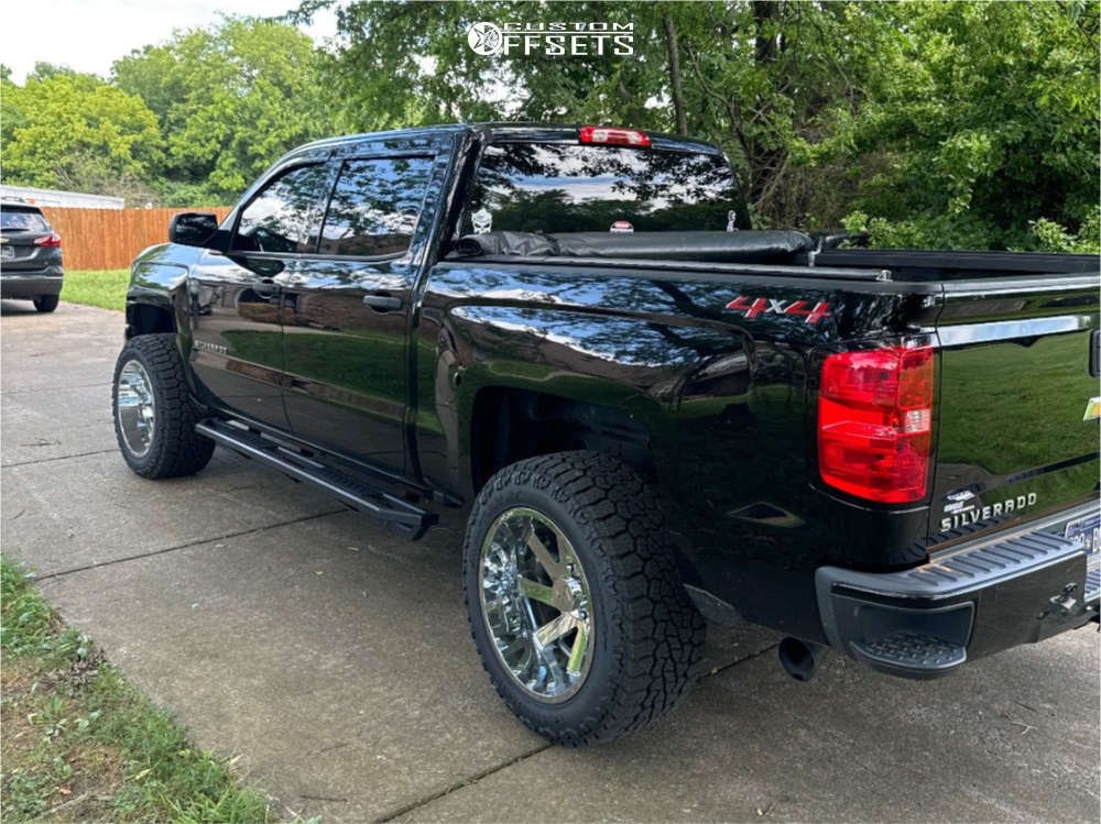 2018 Chevrolet Silverado 1500 with 20x12 -51 ARKON OFF-ROAD Lincoln and ...