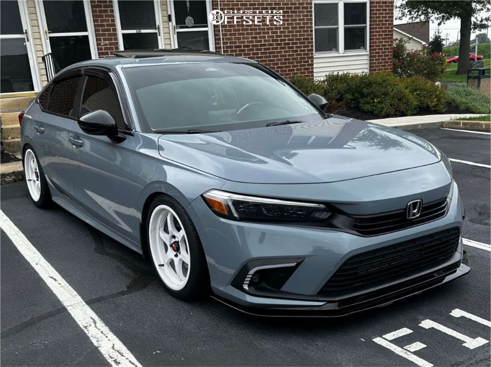 2023 Honda Civic with 18x8.5 35 Aodhan AH08 and 235/40R18 Toyo Tires ...