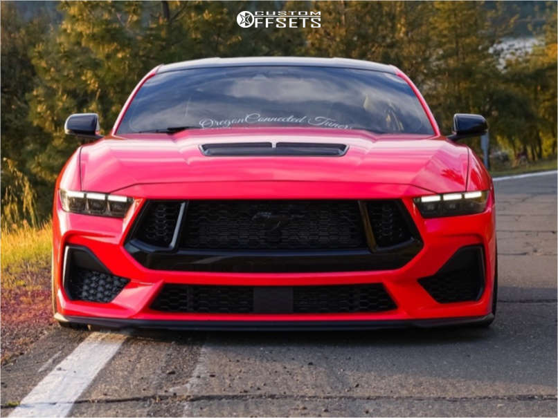2024 Ford Mustang with 19x10 0 Variant Aure and 265/35R19 Continental ...