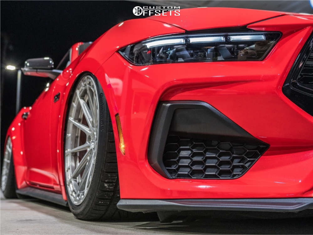 2024 Ford Mustang with 19x10 0 Variant Aure and 265/35R19 Continental ...