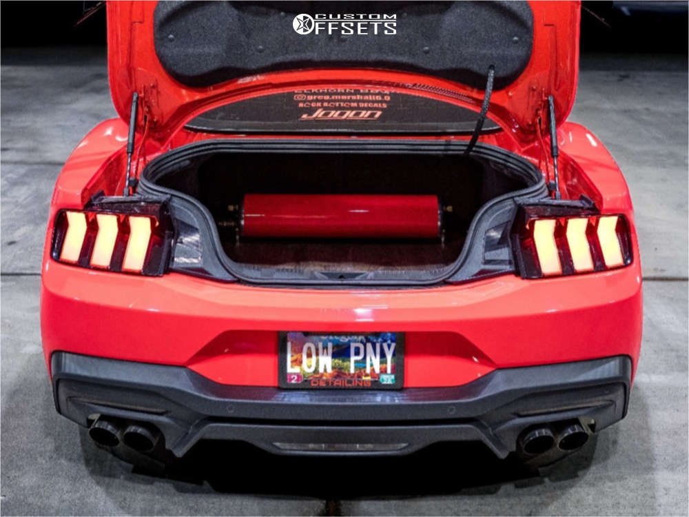 2024 Ford Mustang with 19x10 0 Variant Aure and 265/35R19 Continental ...