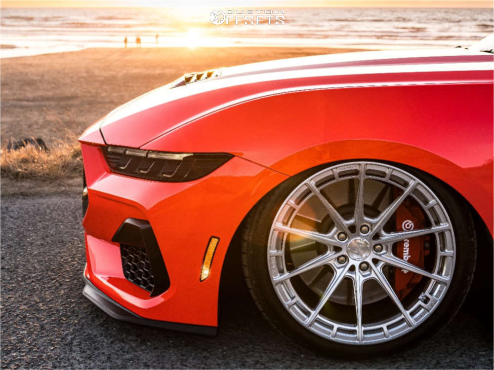 2024 Ford Mustang with 19x10 0 Variant Aure and 265/35R19 Continental ...