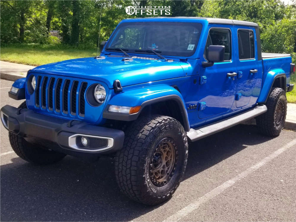 2020 Jeep Gladiator with 17x9 1 Fuel Unit and 315/70R17 Cooper ...