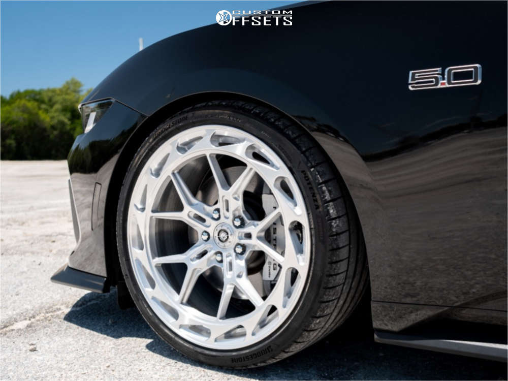 2024 Ford Mustang with 20x10 35 E6 Forged AD10 and 275/35R20 Pirelli ...