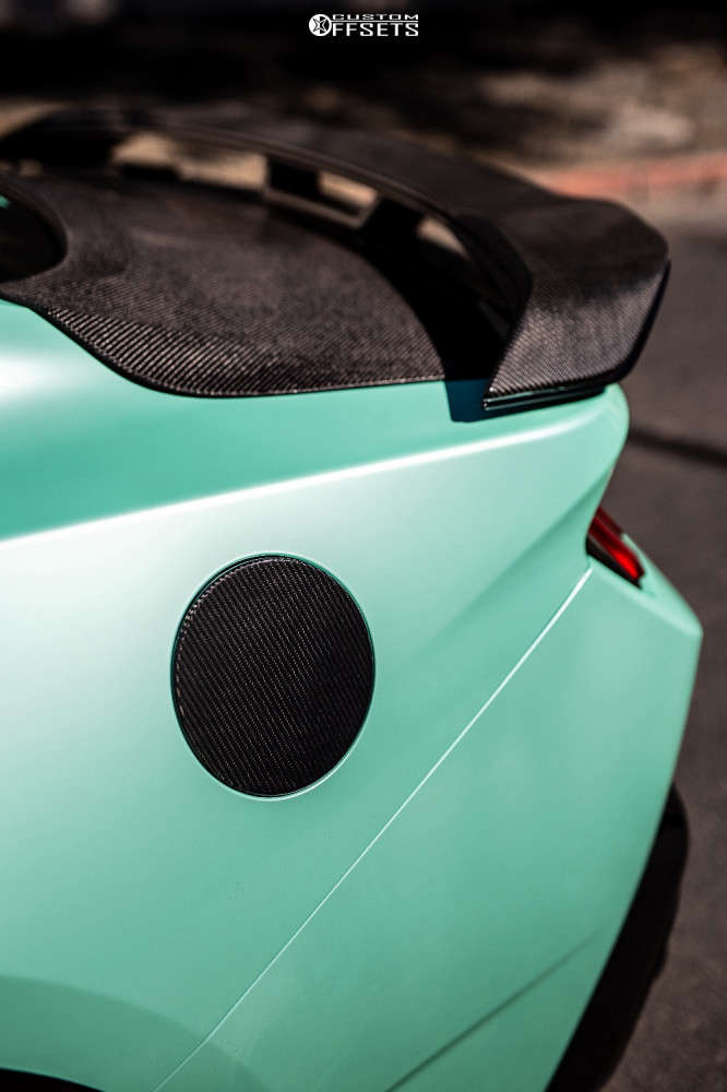 2024 Ford Mustang with 19x10 30 Rohana RFG-3 and 265/30R19 Michelin ...