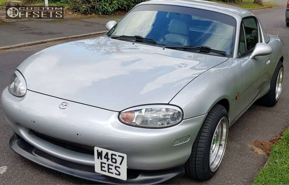 2000 Mazda MX-5 Miata with 15x8 5 Japan Racing Jr6 and 195/50R15 ...