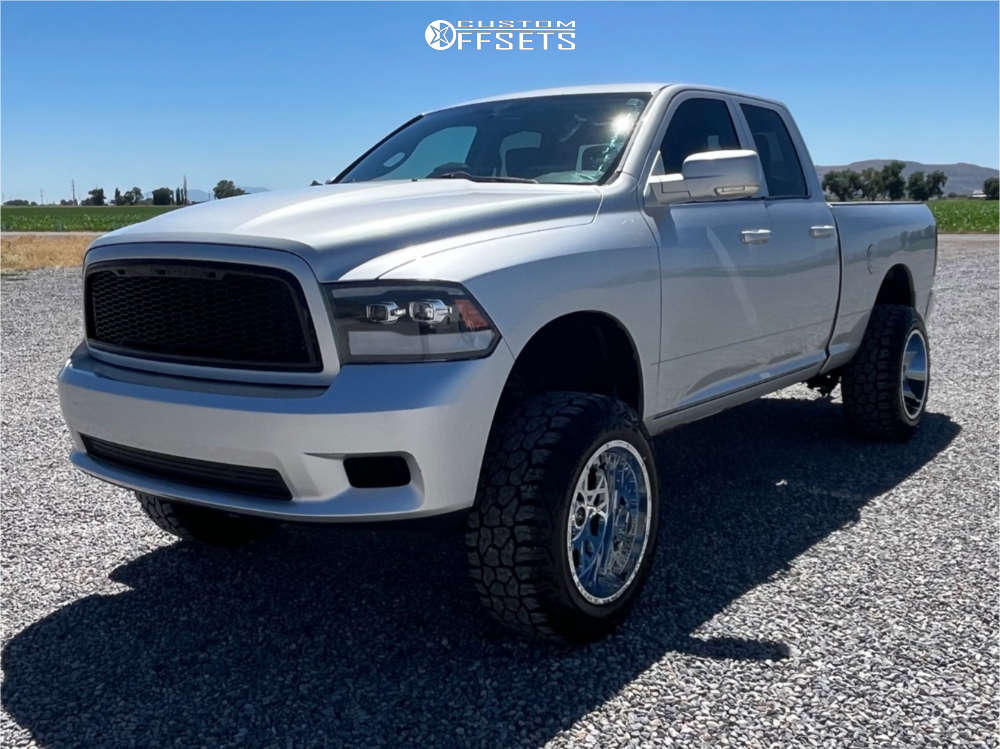 2011 Ram 1500 with 20x12 -51 Vision Rocker and 305/55R20 Falken ...