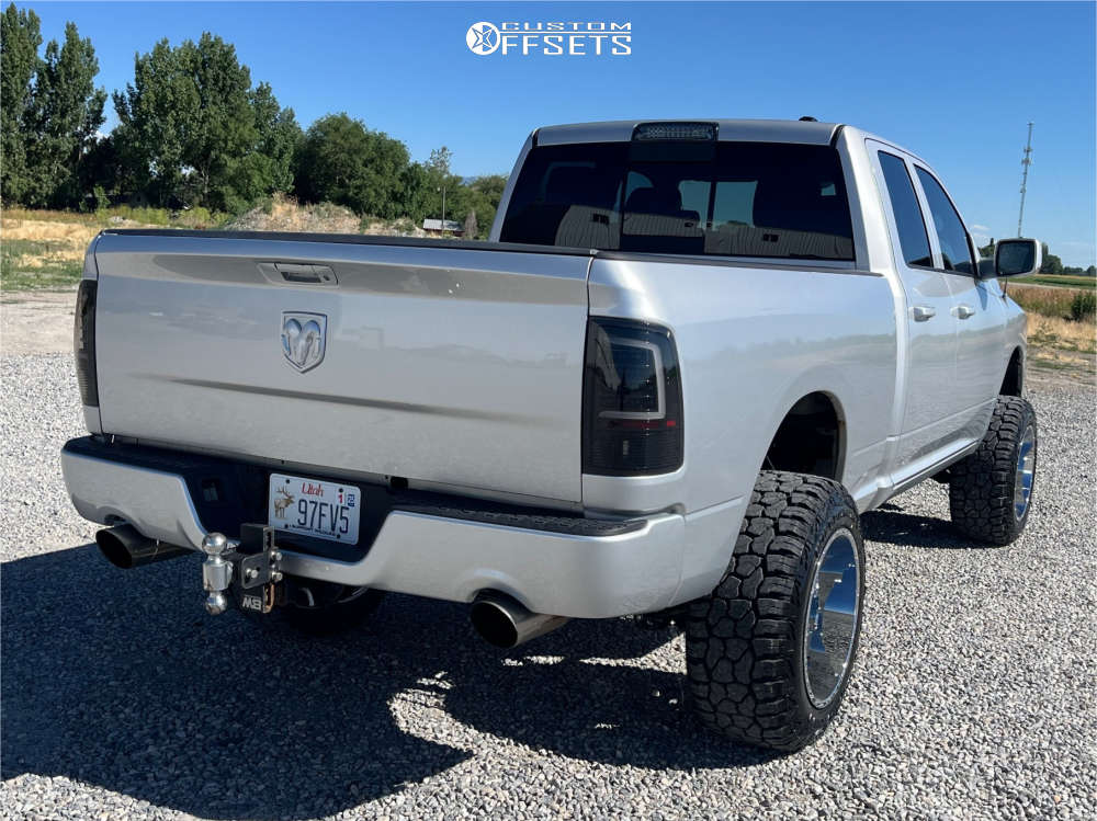 2011 Ram 1500 with 20x12 -51 Vision Rocker and 305/55R20 Falken ...